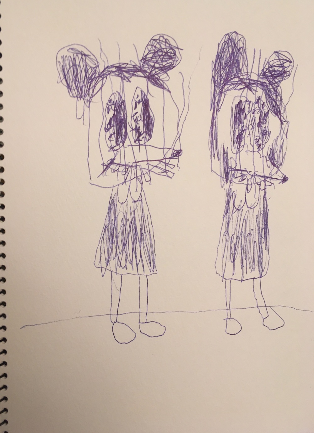 scratchy pen drawings - Josh Bolin