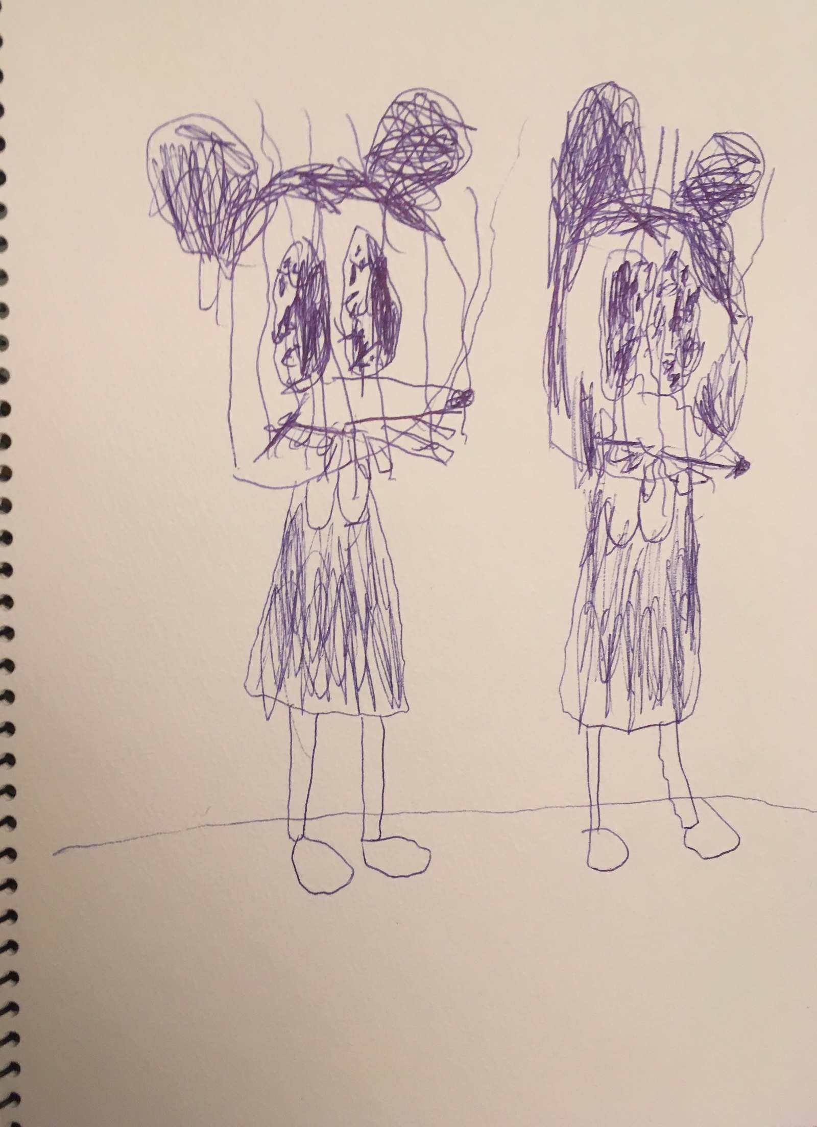 Scratchy Pen Drawings Josh Bolin