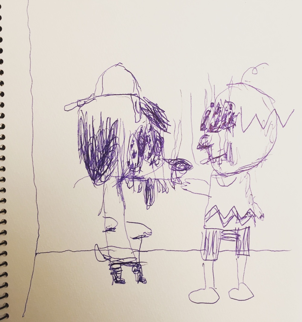 Scratchy Pen Drawings Josh Bolin