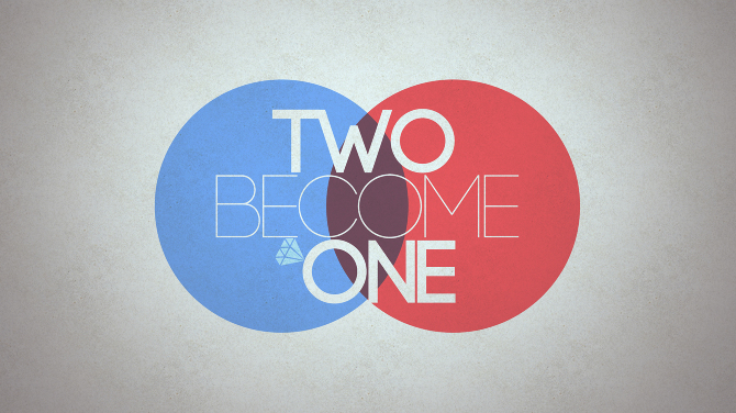 "Two Become One" Sermon for the Gathering Young Adults - gideonmosemak