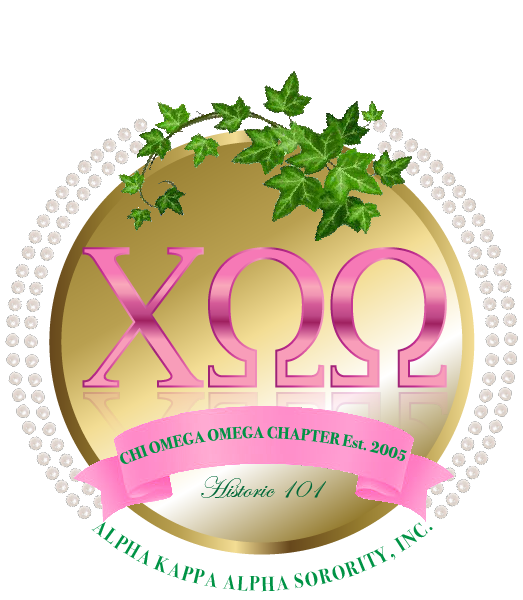 Chi Omega Omega Chapter Logo - Tamara Robbins