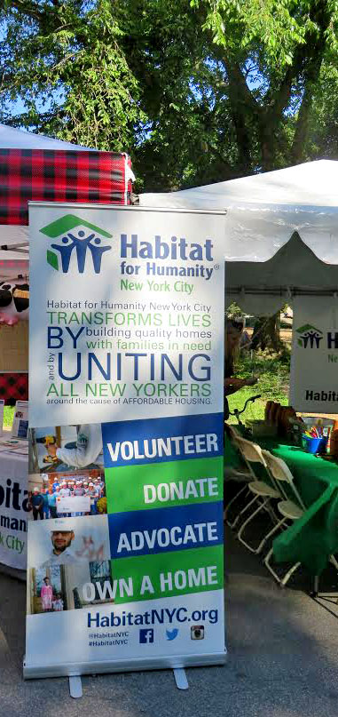 Habitat for Humanity: Stand Up Banner - Chelsea Lee