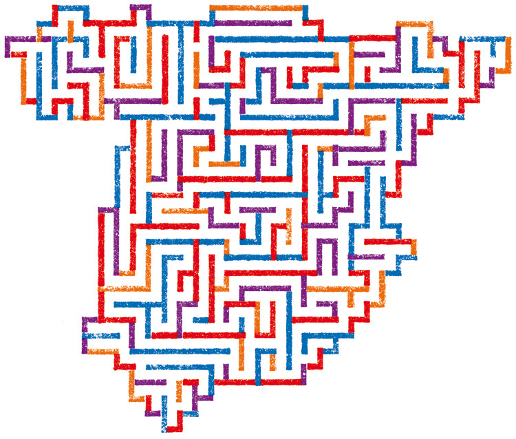 Spanish Maze - * Mikel Jaso: Graphic Artist