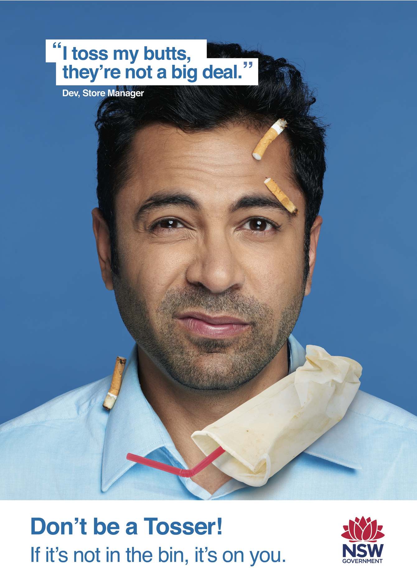 EPA: Don't Be A Tosser - David Akerman Freelance Retoucher