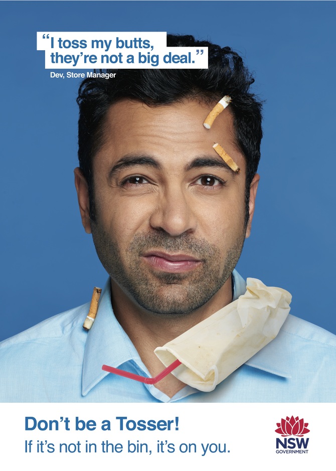 EPA: Don't Be A Tosser - David Akerman Freelance Retoucher