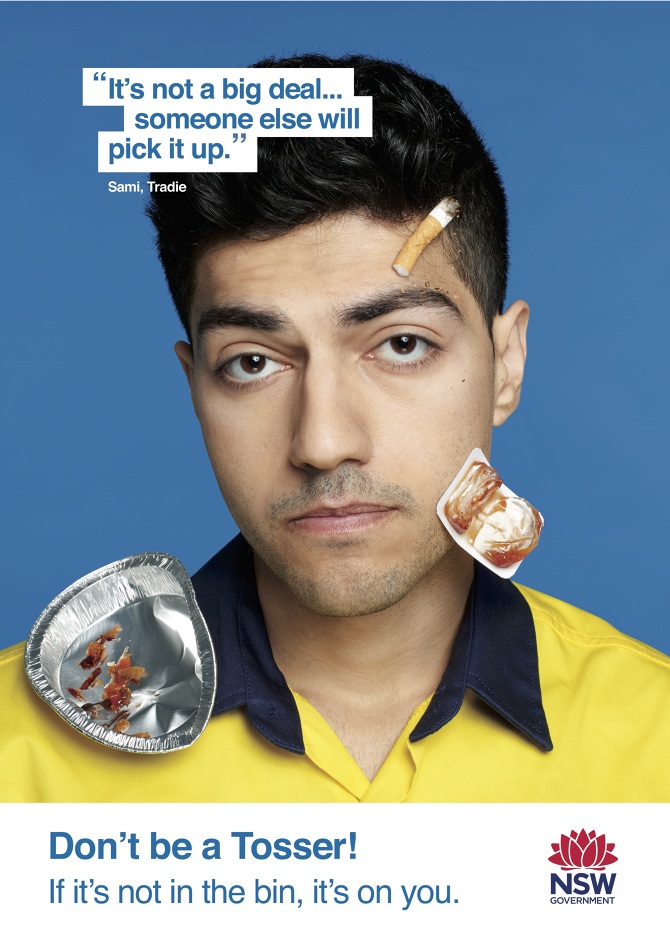 EPA: Don't Be A Tosser - David Akerman Freelance Retoucher