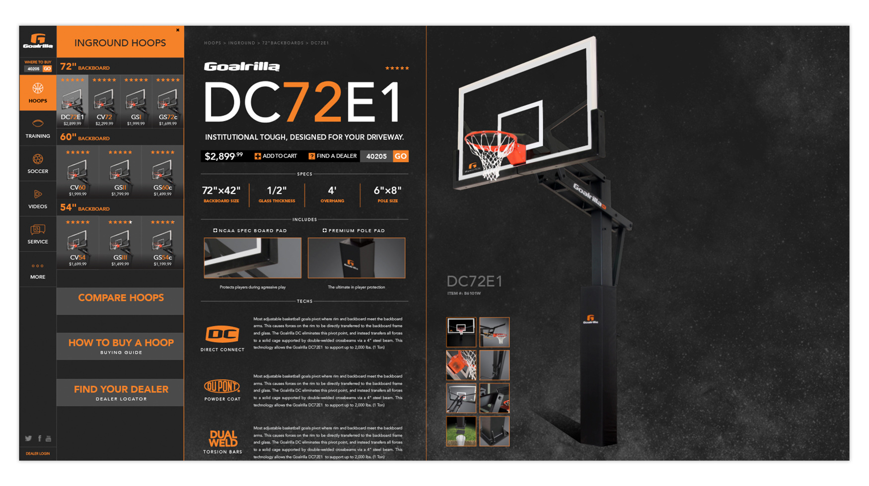 Goalrilla.com DIGITAL - Kyle Redmond Portfolio