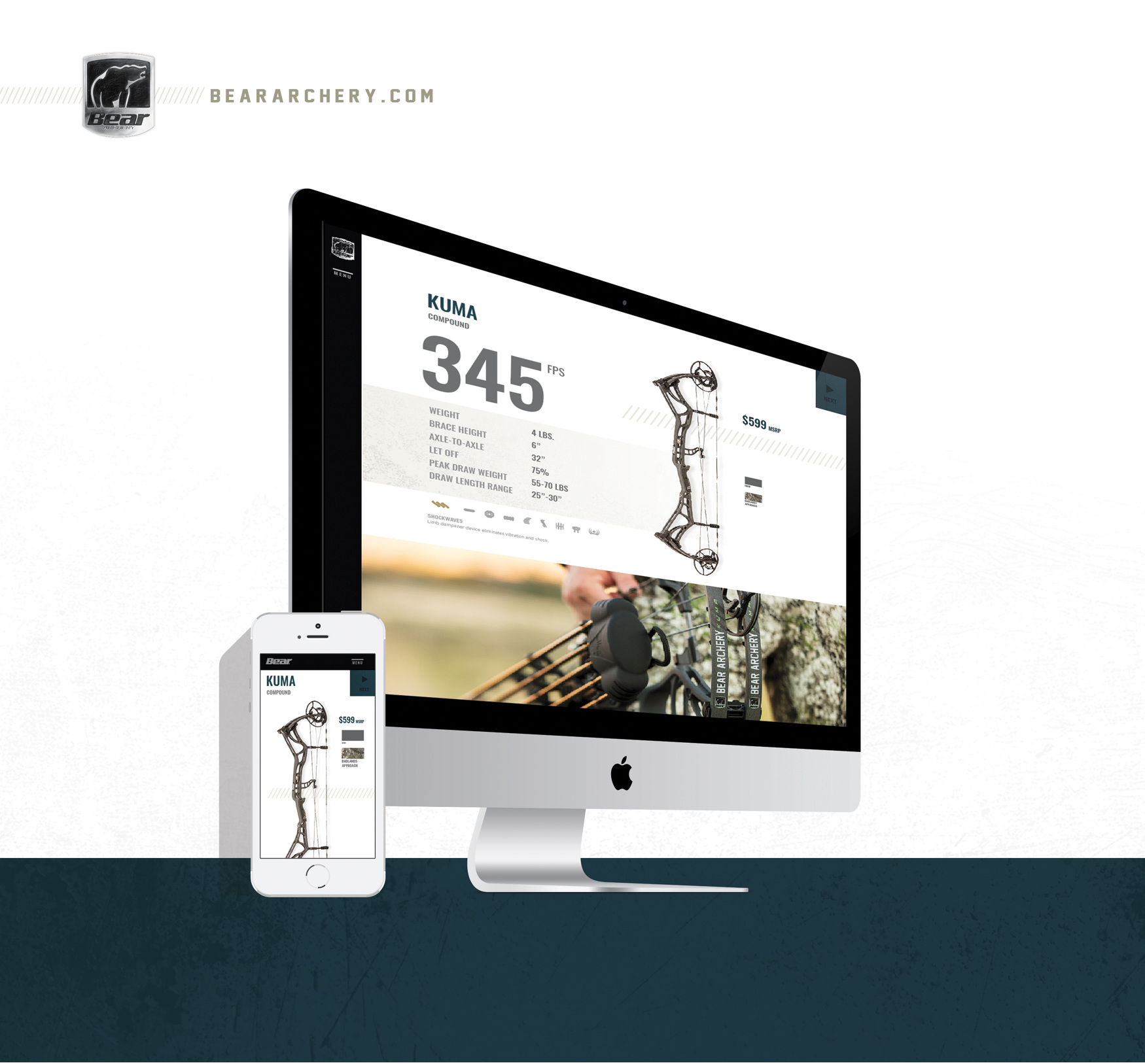 BearArchery.com DIGITAL - Kyle Redmond Portfolio