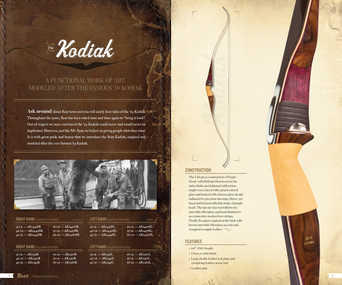 Bear Traditional CATALOG - Kyle Redmond Portfolio