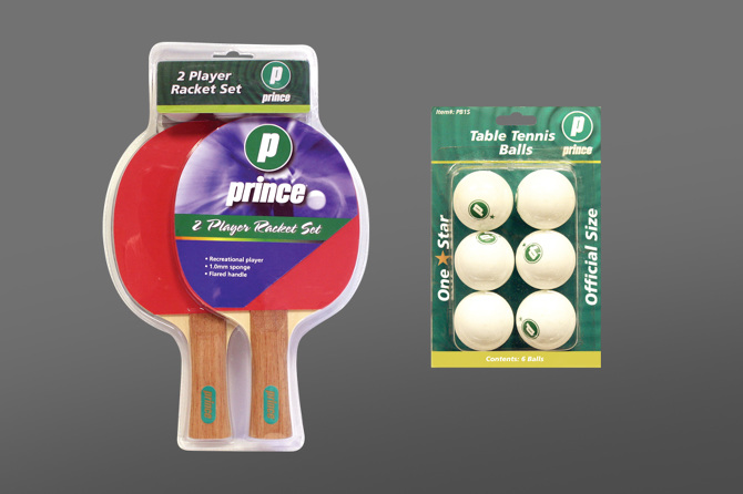 Prince Table Tennis PACKAGING - Kyle Redmond Portfolio