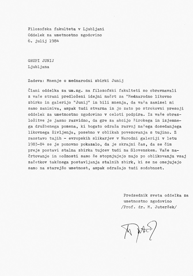 Grupa Junij / Factual data - Stane Jagodič