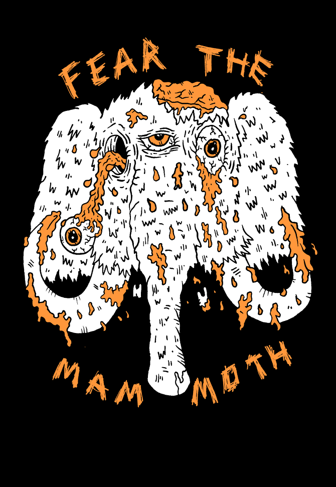 Fear The Mammoth - Wolf Mask