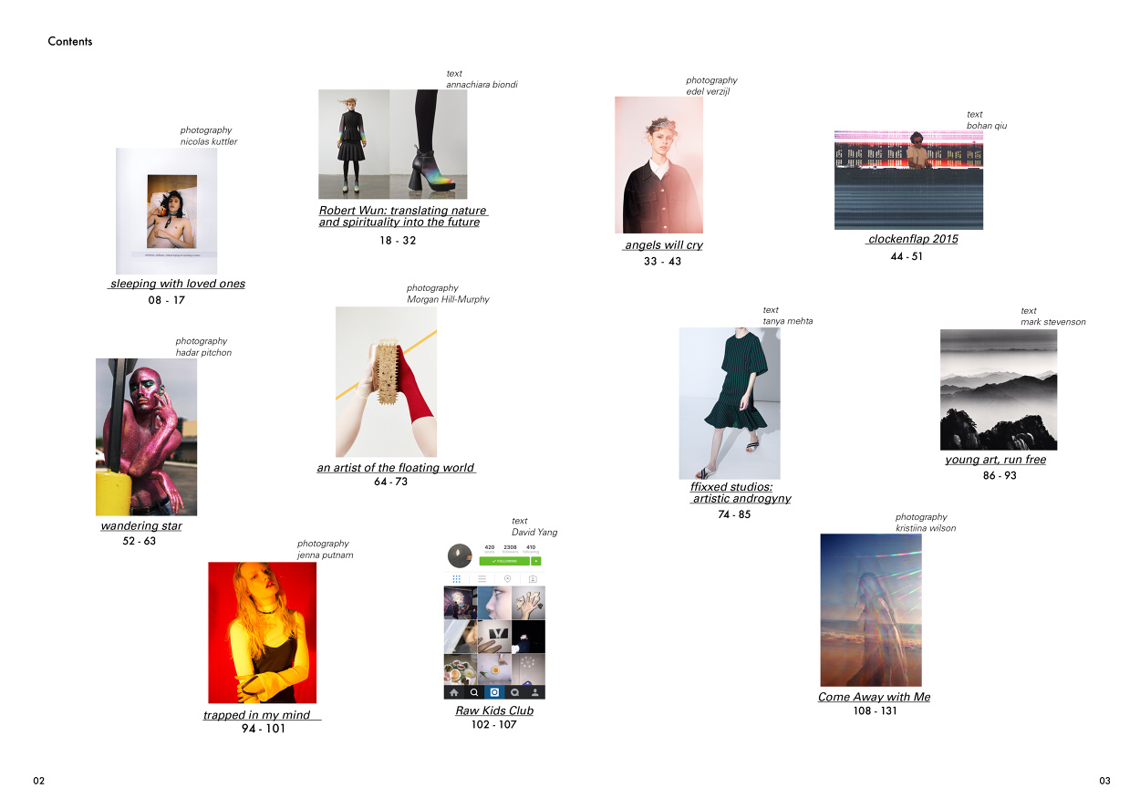 layout design for Elsewhere Magazine - chenmoran
