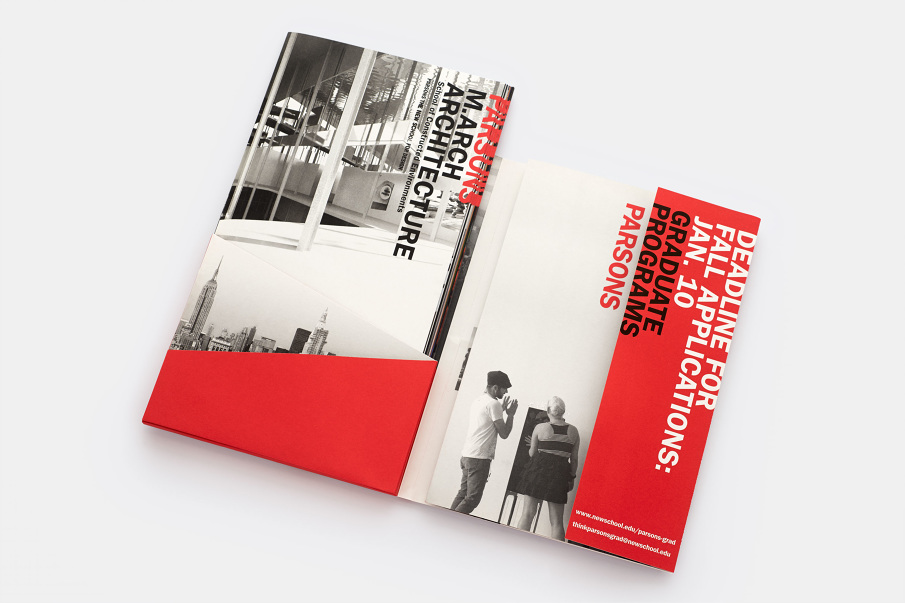 Print Inserts: Parsons Graduate Programs - Paula Giraldo Creative