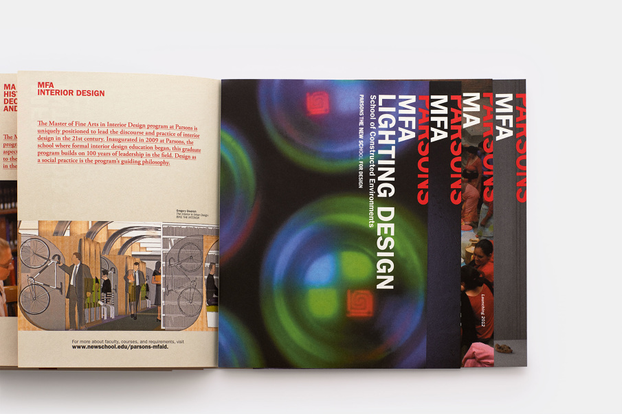 Print Inserts: Parsons Graduate Programs - Paula Giraldo Creative
