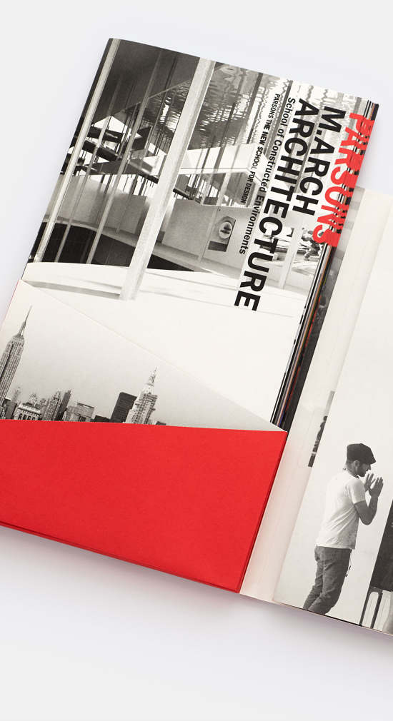 Print Inserts: Parsons Graduate Programs - Paula Giraldo Creative