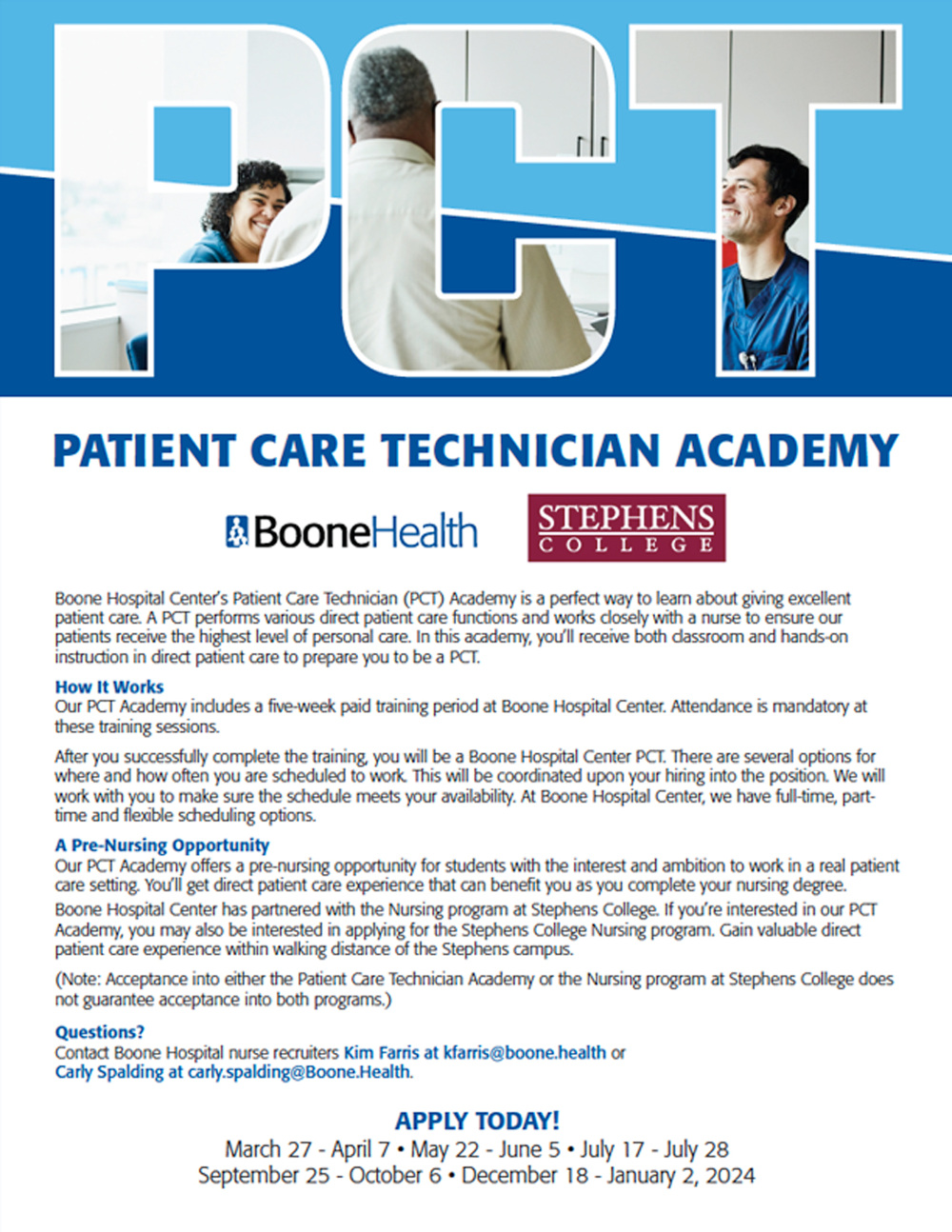 Boone Health - Flyers - Josh Woodruff