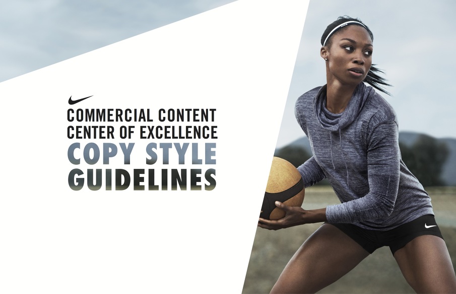 Nike Commercial Content Style Guide - Sara Fantl