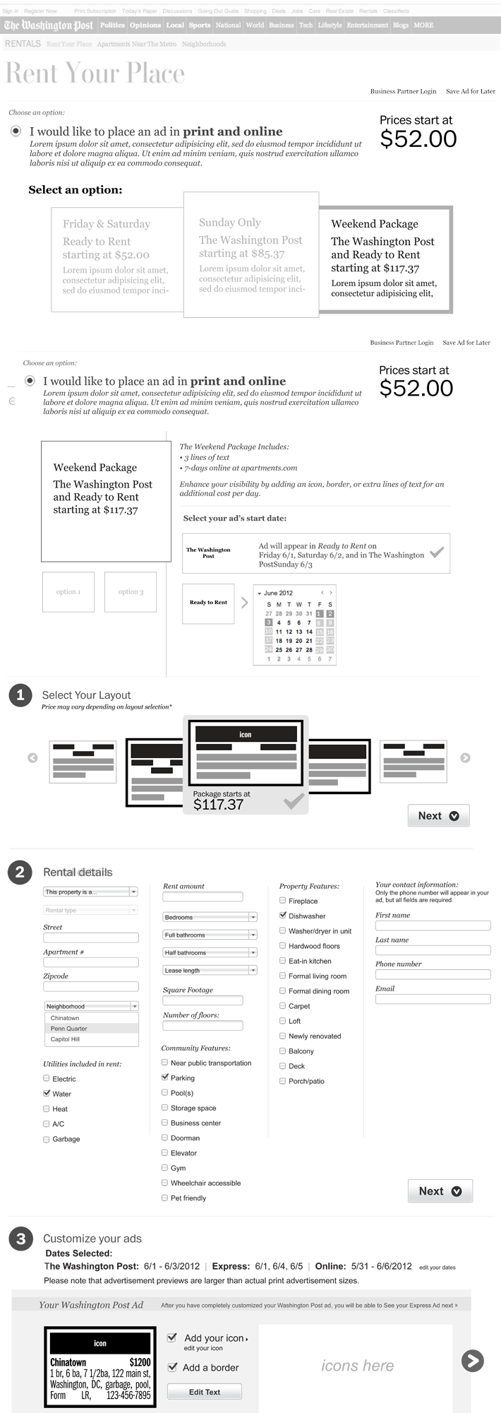 Self-Service Advertising Platform - Chloe Negron | UX & Product Design