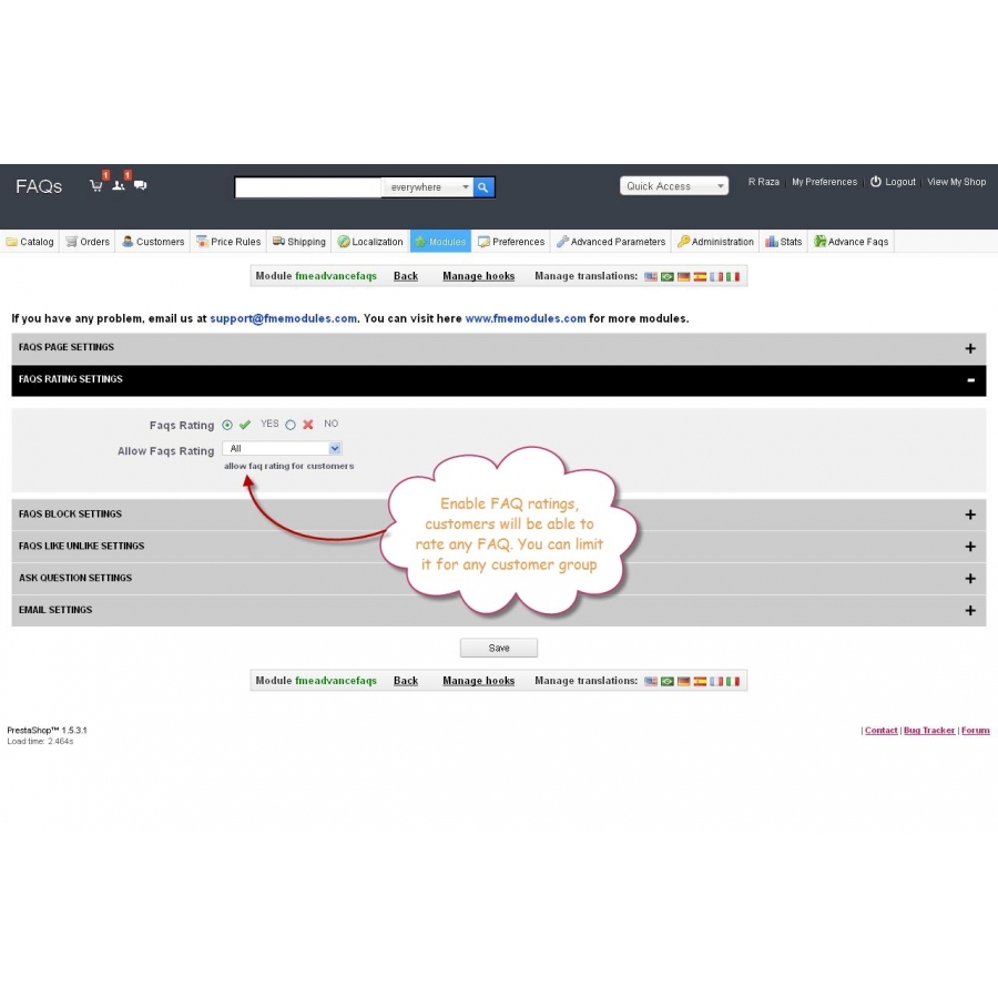 PrestaShop Advance FAQ Module - http://www.fmemodules.com/