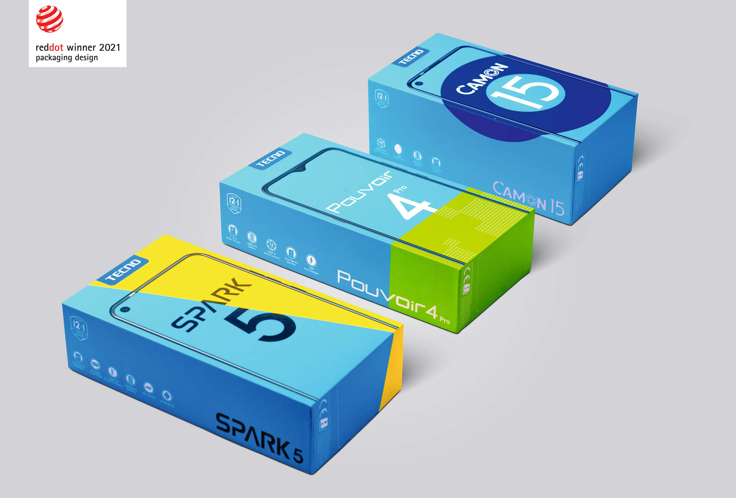 TECNO Product Packaging Design - TheChaos