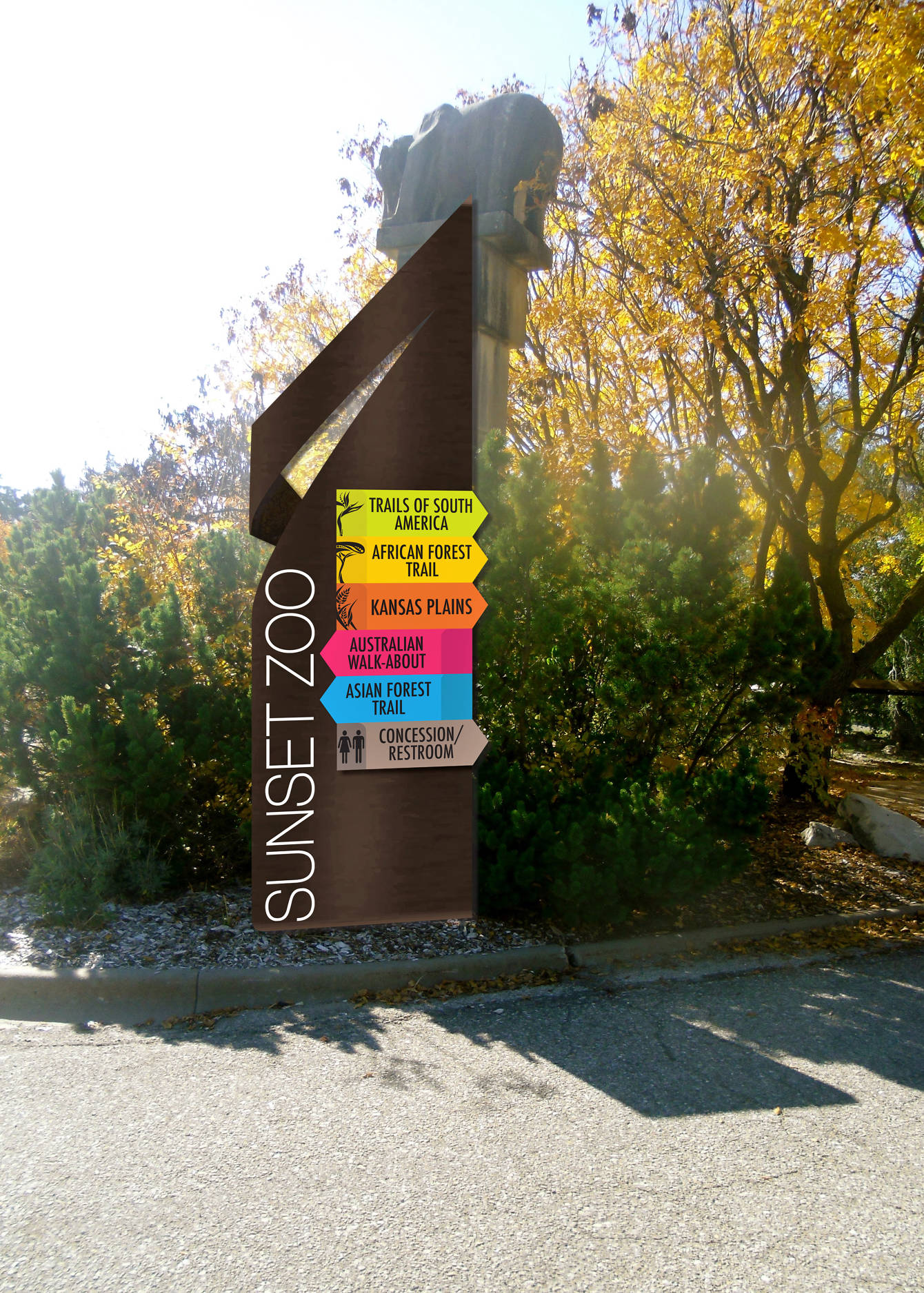 Zoo Wayfinding - Shelby Lueckenotto