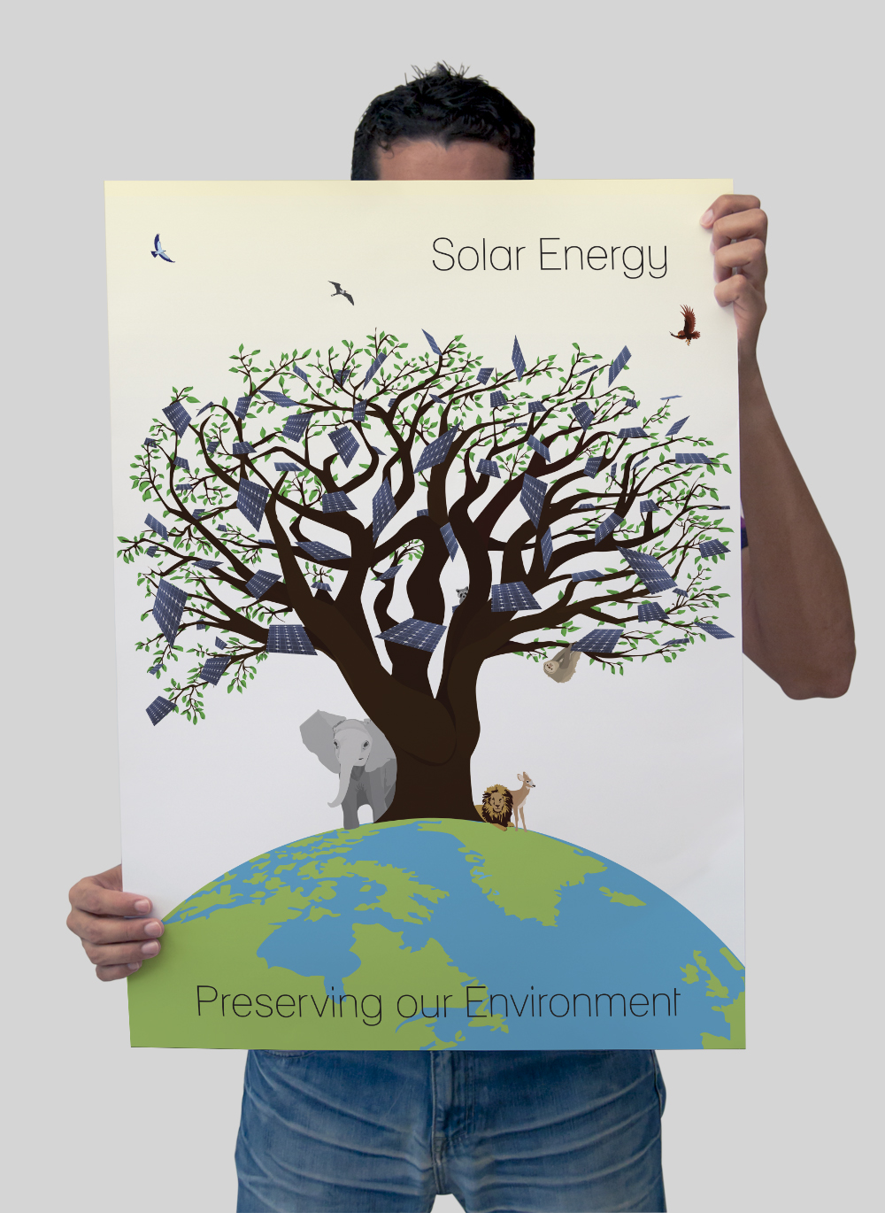 Solar Energy Poster - Natasha Gasswint Designs