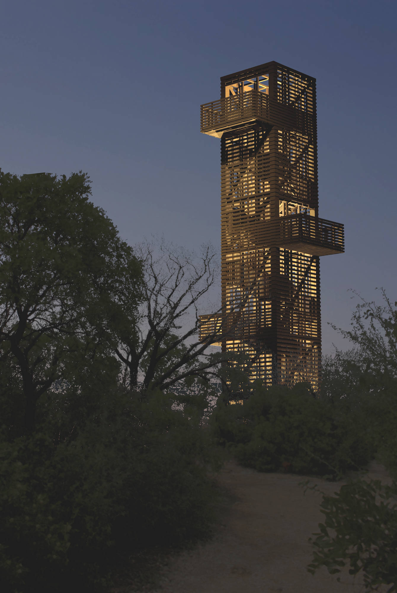 Observation Tower - April Ng