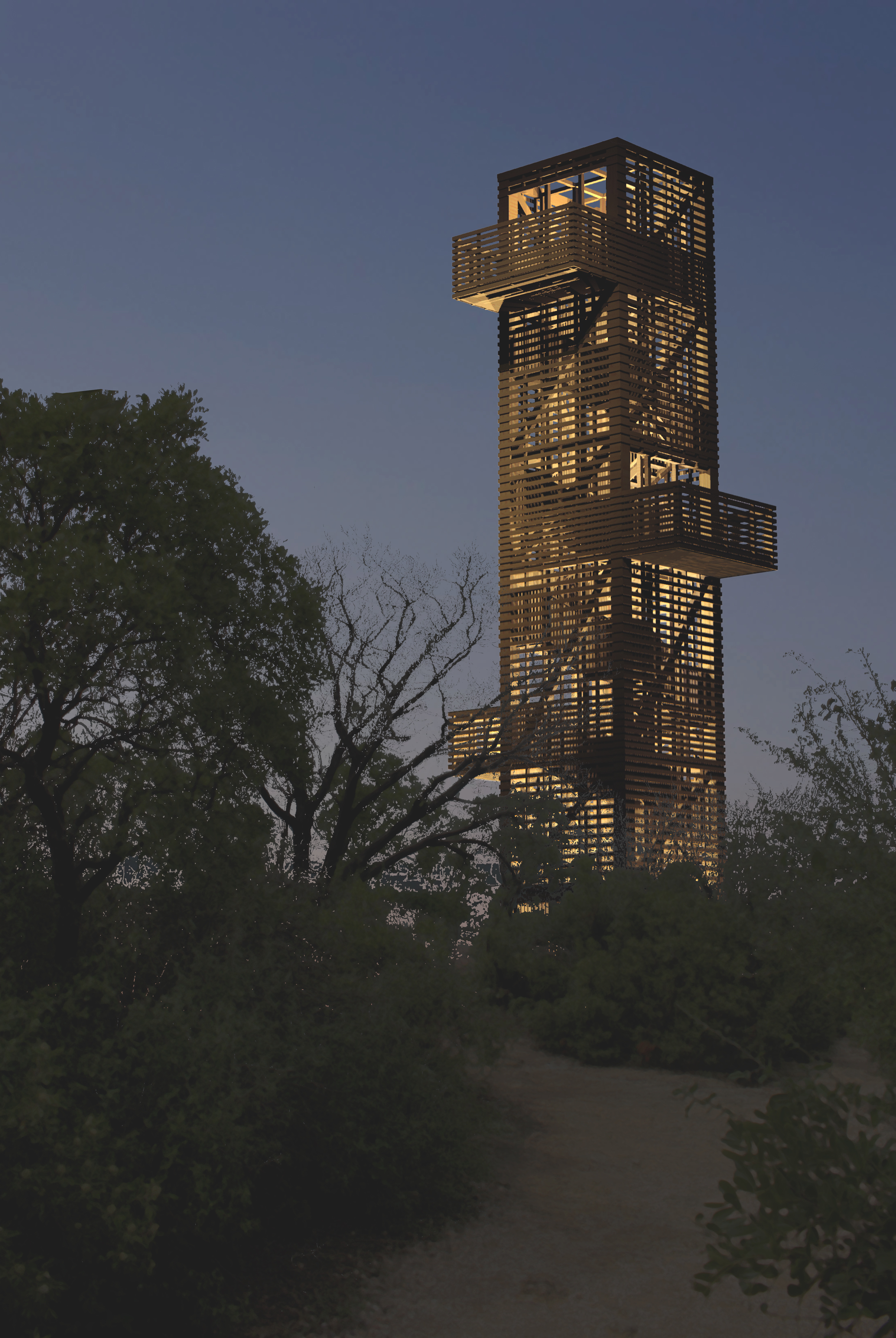 Observation Tower - April Ng
