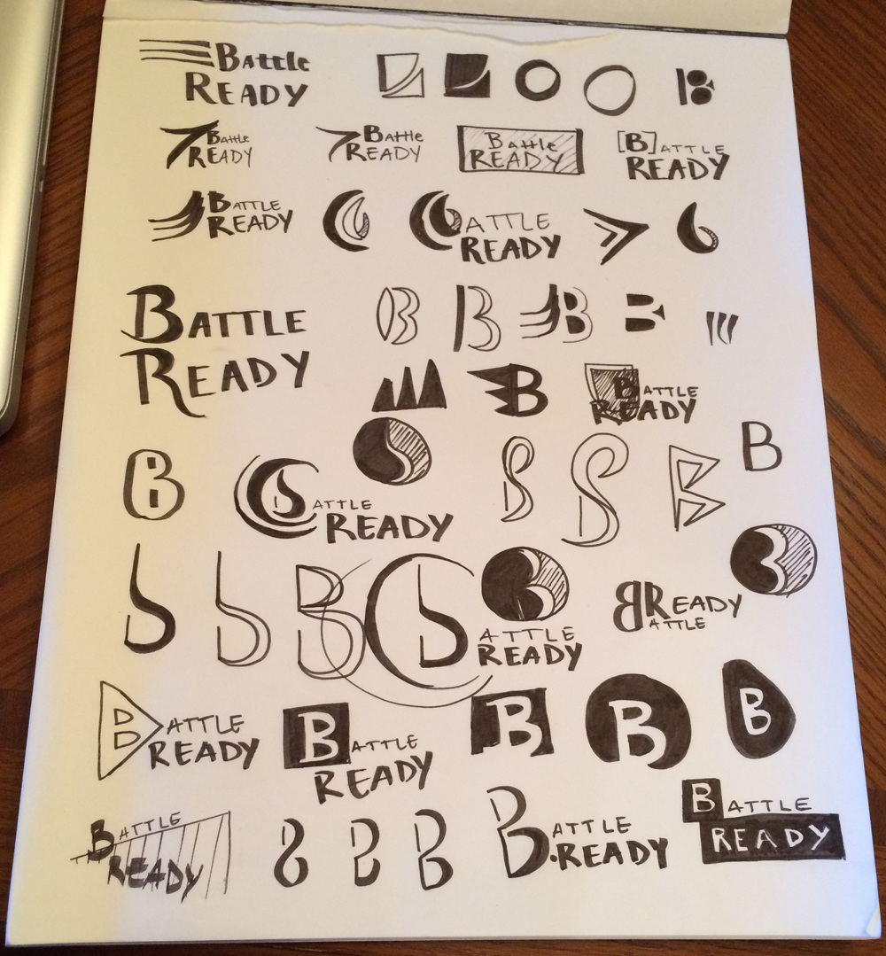 Battle Ready Logo - Meredith Ogorek