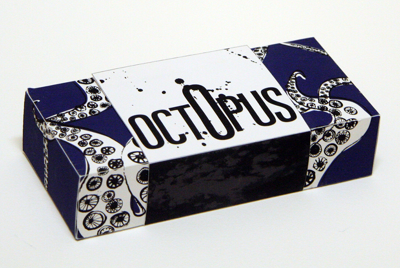 Octopus Box, conceptual package design - Designs by Renee Latragna