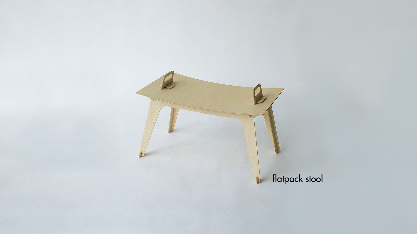 Flatpack Stool - markowitzdesign