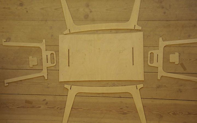 Flatpack Stool - markowitzdesign