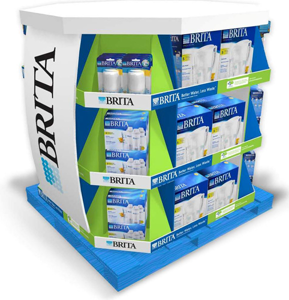 Full / Half Pallet & Endcap Display - PAPER PALMS