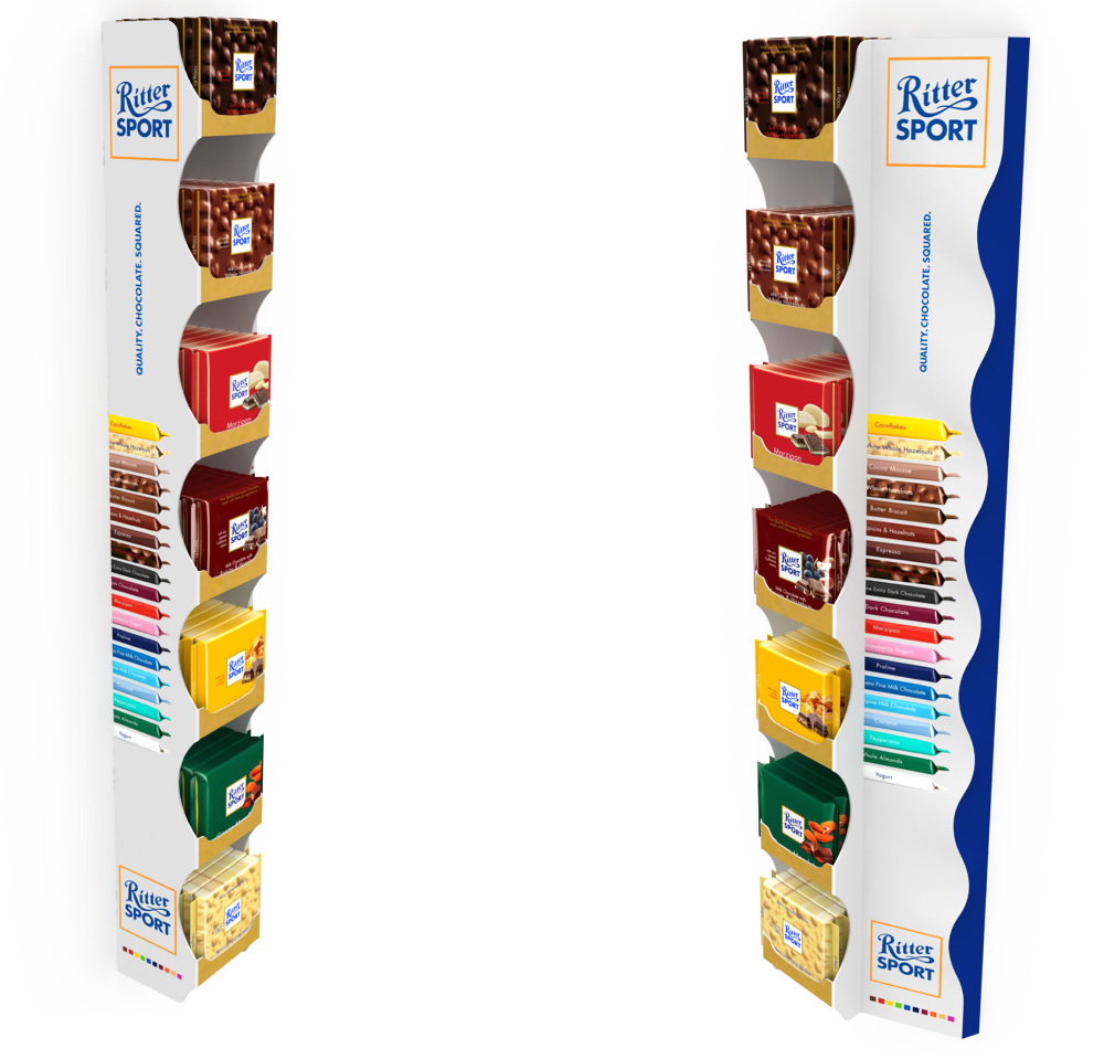 Counter, Sidewinder, & Endcap Display - PAPER PALMS