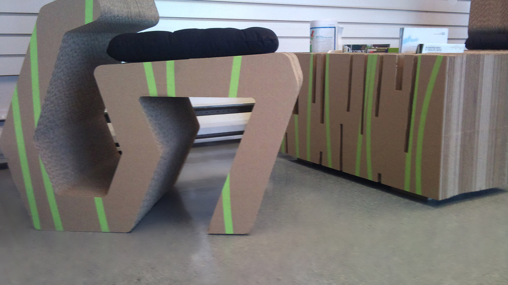 Corrugated Crafts - PAPER PALMS