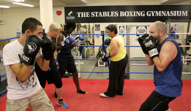 Brighton LGBT boxing club