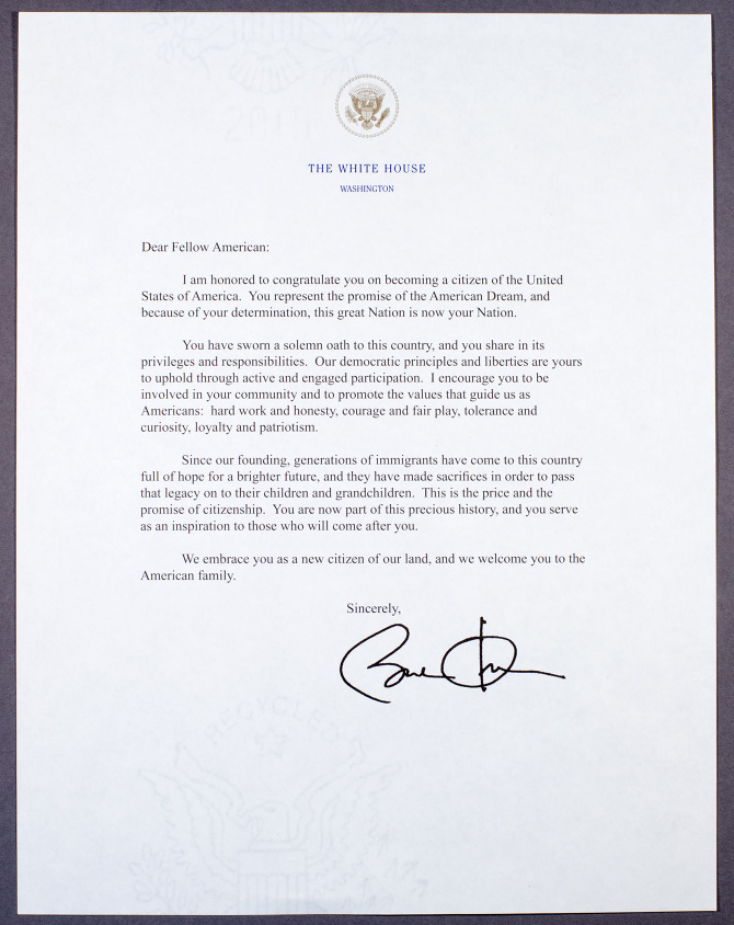 Dear Mr. President - Joanna Tam