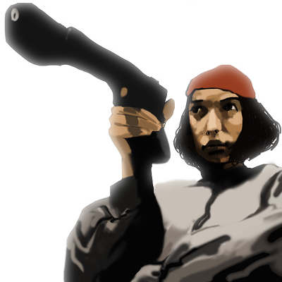 Leon fan art poster - Nick Jobbings Illustration