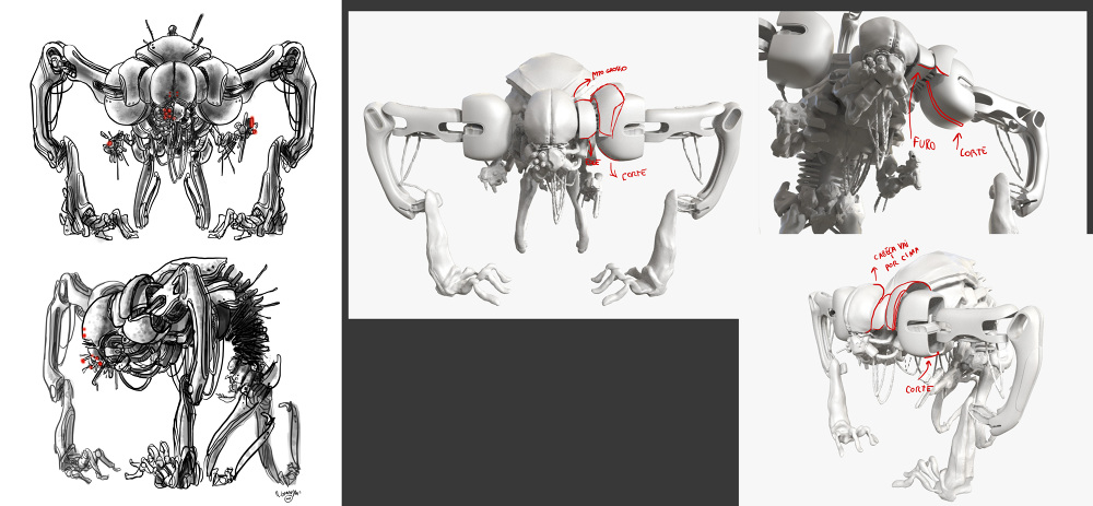 Character & Creature Modeling - The art of Marcelo Pasqua