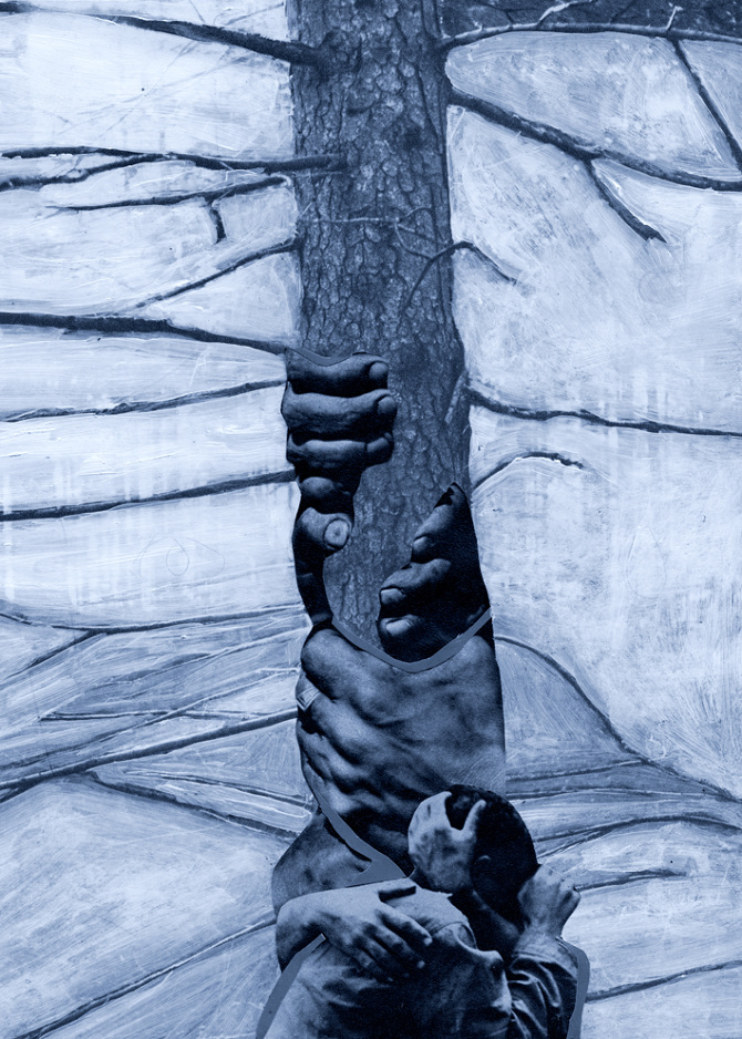 Blue / Red - Tina Damgaard