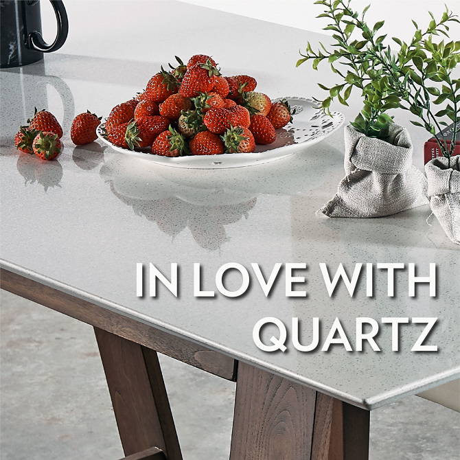 Article: Quartz Top Dining Table - evleantonella