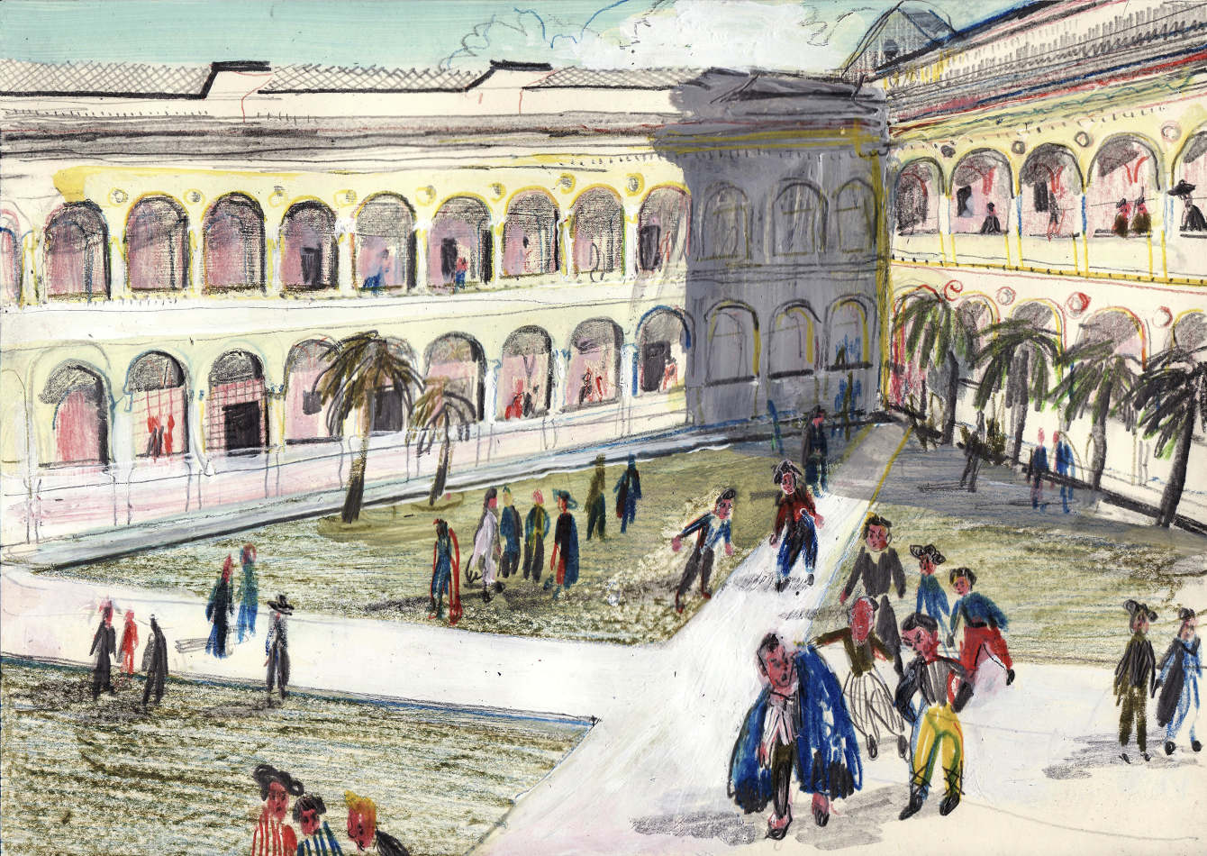 La vida del Buscon - illustrations for a book - viola niccolai