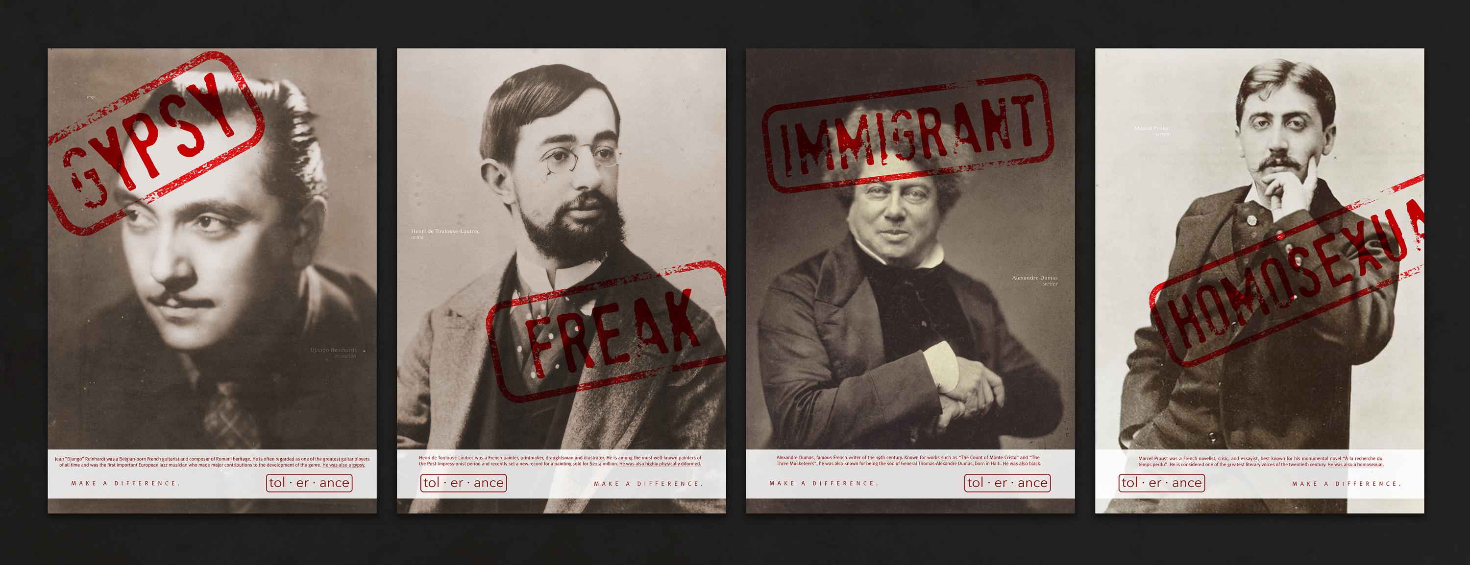 TOLERANCE Campaign - Gabriele Iacono - visual designer