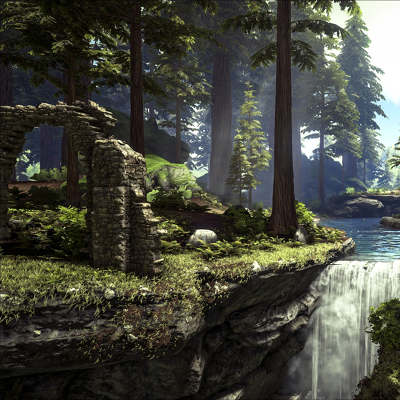 Ark: Survival Evolved - Redwood Biome Update - Art of William Tate