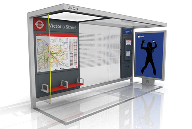 TfL Bus Shelter - Robert Wood