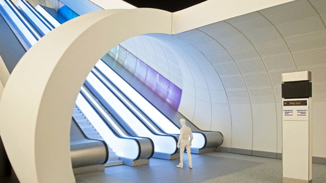 Crossrail Signage - Robert Wood