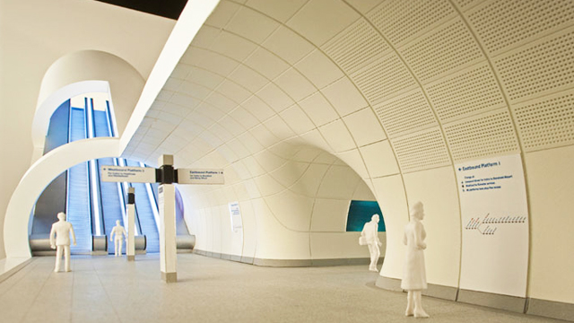 Crossrail Signage - Robert Wood