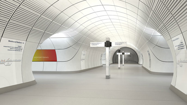Crossrail Signage - Robert Wood