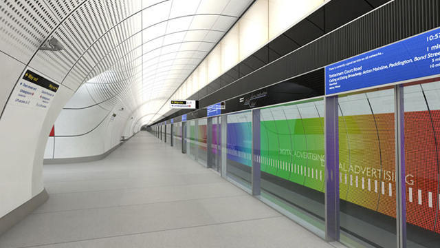 Crossrail Signage - Robert Wood